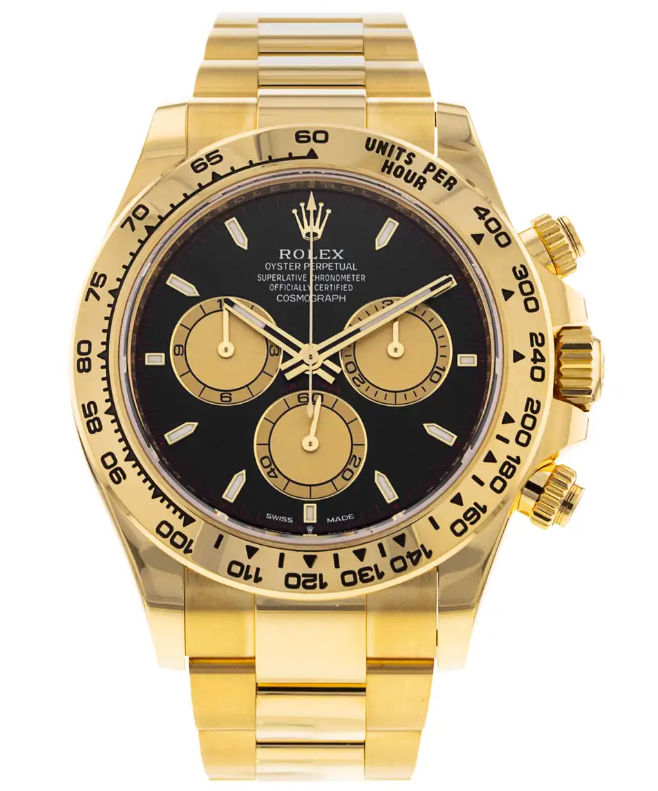 Rolex Cosmograph Daytona, 40 mm, yellow gold 126508 – Really Good Watches