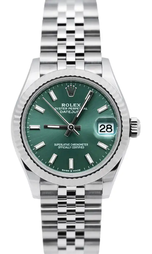 Rolex Datejust Oyster, 31 mm, Oystersteel and white gold 278274 ...